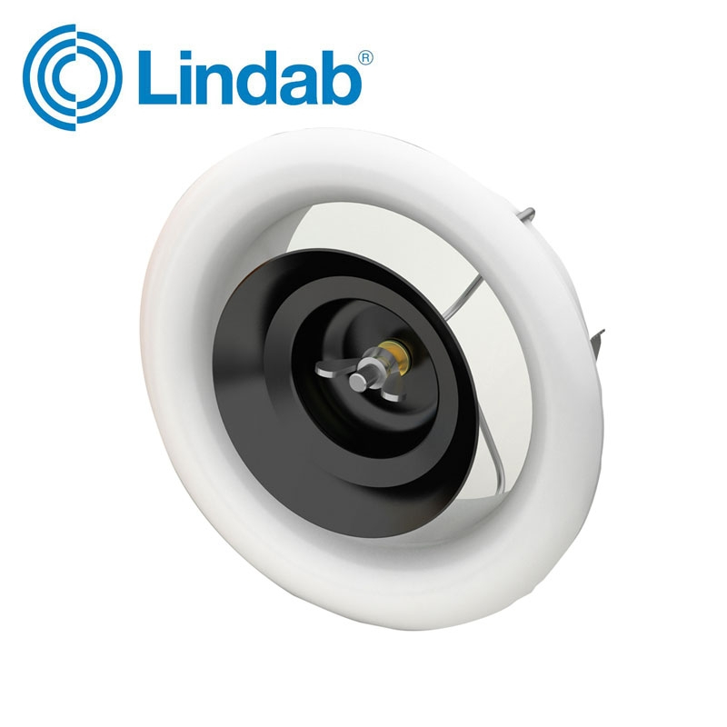 Room Ventilation Valve Lindab Airy - 100mm (Body Only - AIRYB ...