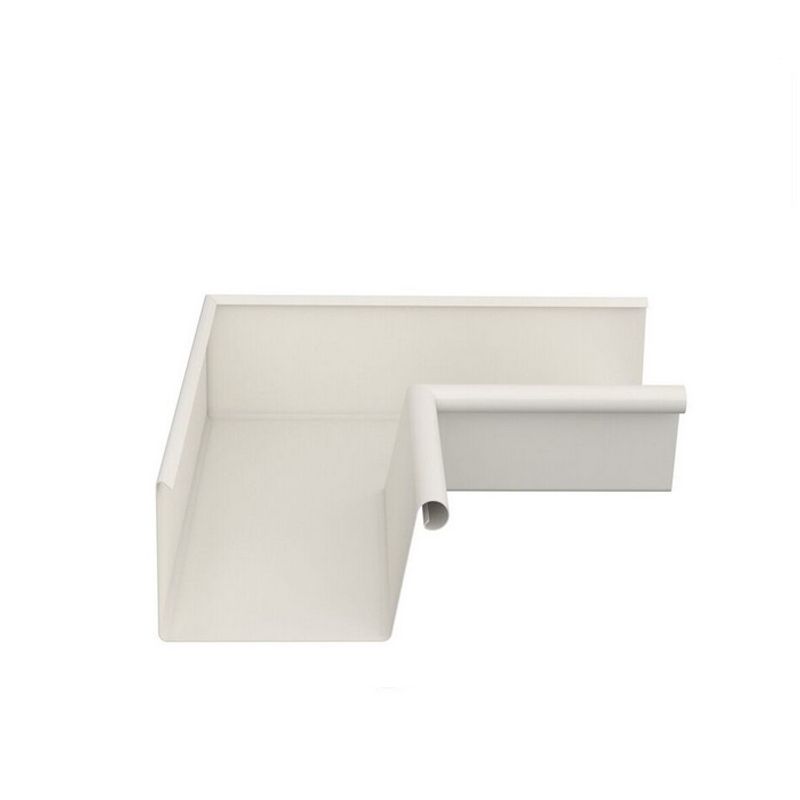 Lindab 140mm Rectangular 90dg Internal Gutter Corner - Antique White ...