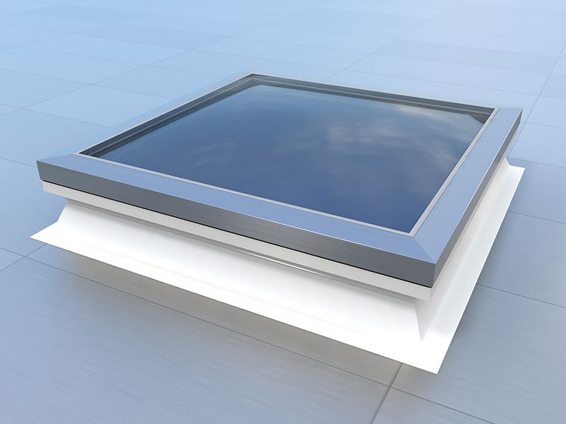 Mardome Ultra Double Skin Opening Rooflight in Clear - 750mm x 750mm ...