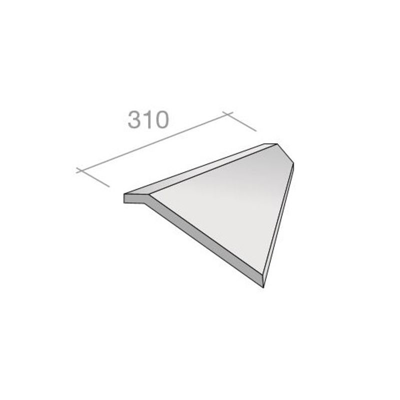 Marley Clay Plain Acme Double Camber Arris Hip - Burnished | Roofing ...