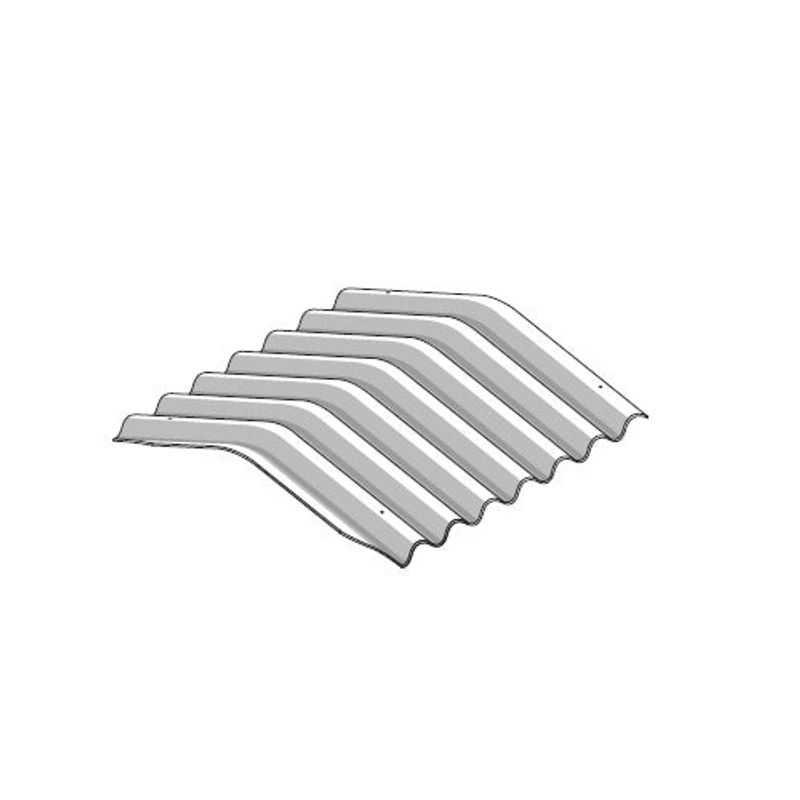 Eternit Profile 6 Cranked Crown - Natural Grey | Roofing Superstore®