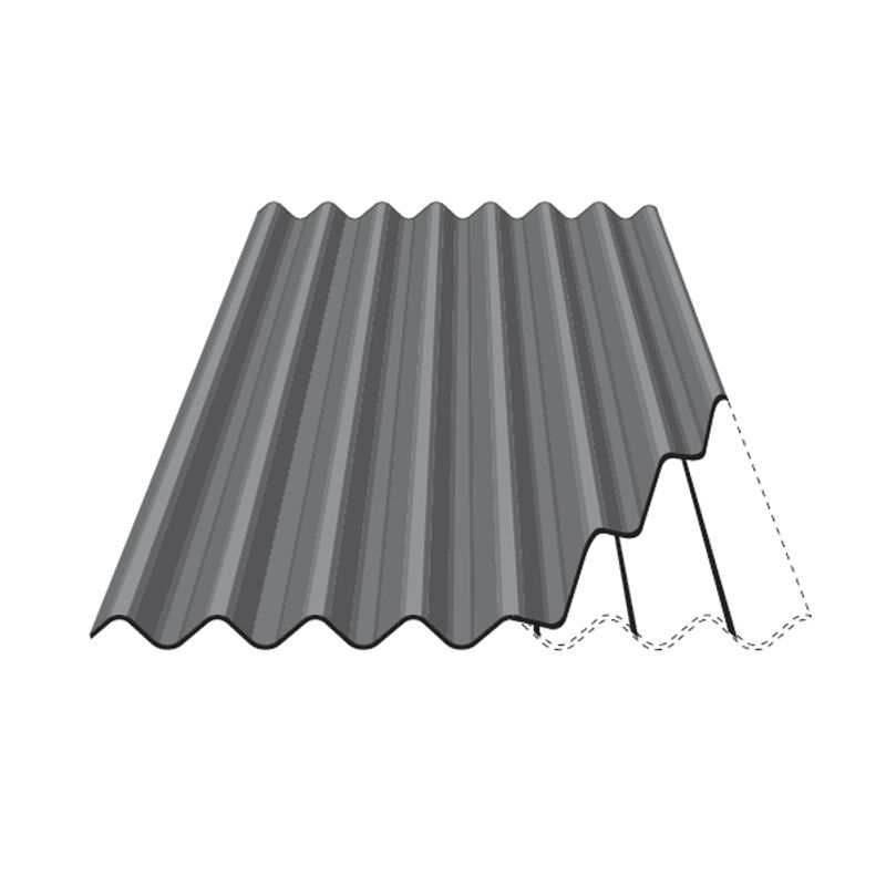 Marley Eternit 6'' Farmscape Fibre Cement Sheet Anthracite - 3050mm ...