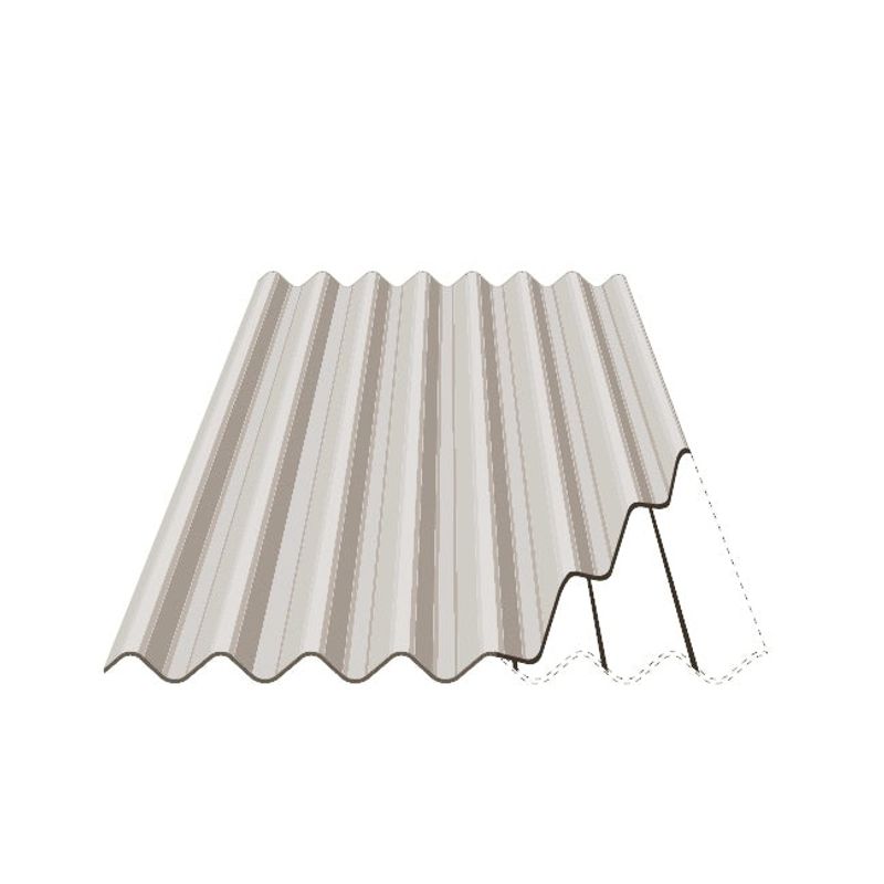 Eternit Profile 6 inch GRP Roof Sheet Translucent - 1825mm | Roofing ...