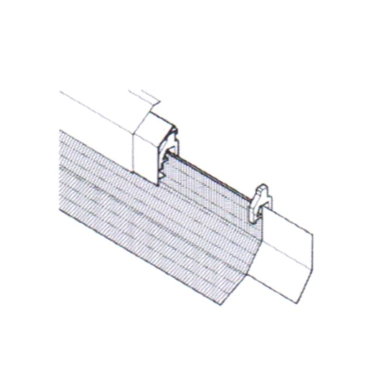 Glidevale MR50 Code4 Lead Monovent Lean To Roof Ventilator 2.44m Pack ...