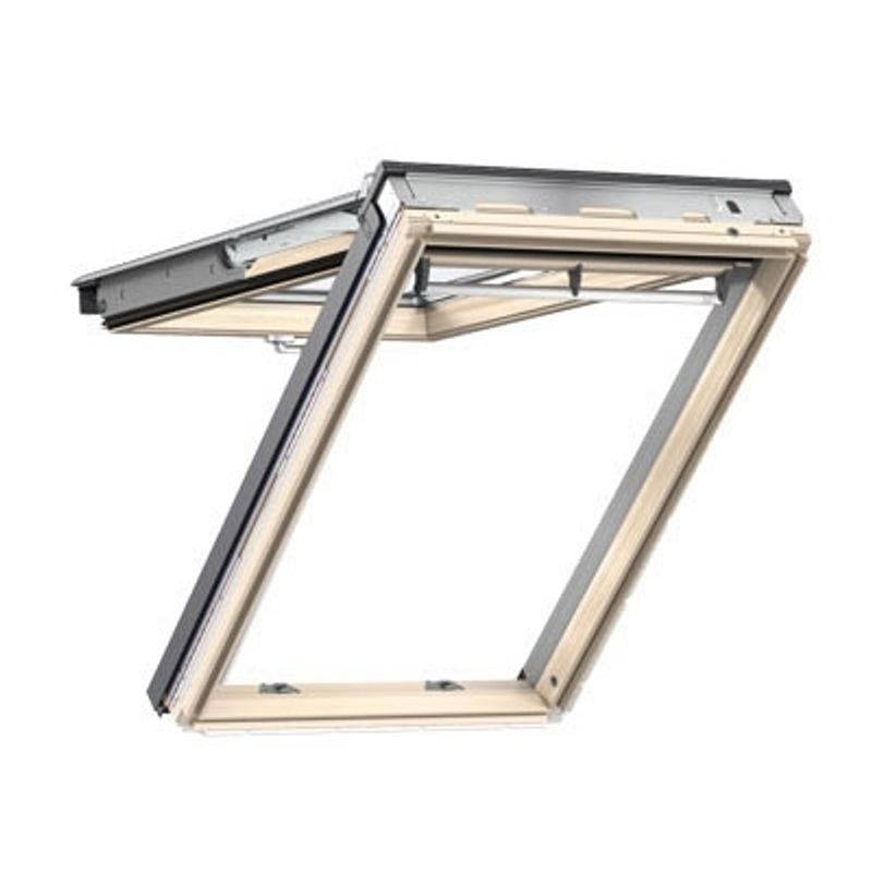 VELUX GPL SK10 3066 Pine Top Hung Window Triple Glazed - 114cm x 160cm | Roofing Superstore®