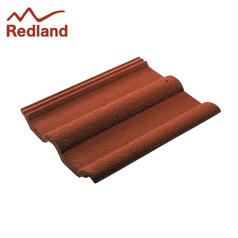 Redland 50 Double Roman Concrete Interlocking Roof Tile - Rustic Red ...