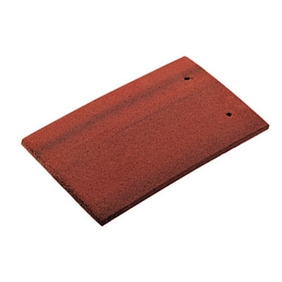 Redland Concrete Plaintile Roof Tile Smooth - Rustic Red | Roofing ...