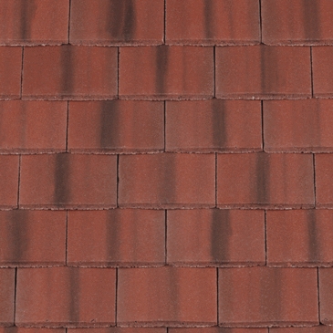 Redland Concrete Plaintile Roof Tile Smooth - Rustic Red | Roofing ...