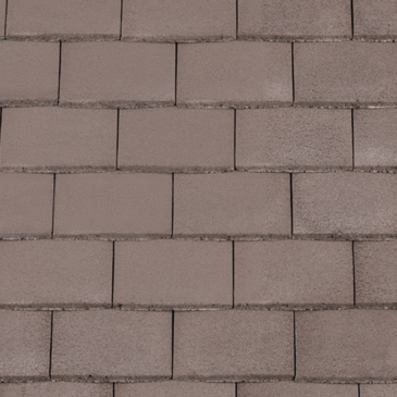 Redland Concrete Plaintile Universal Bonnet Hip Tile - Tudor Brown ...