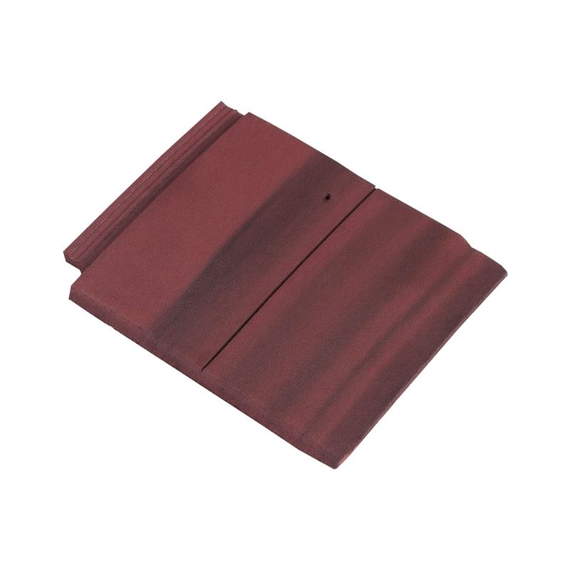 Redland DuoPlain Concrete Interlocking Roof Tile Smooth - Rustic Red ...