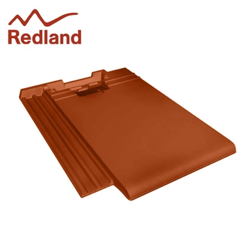 Redland Fontenelle Interlocking Clay Roof Tile Smooth - Red | Roofing ...