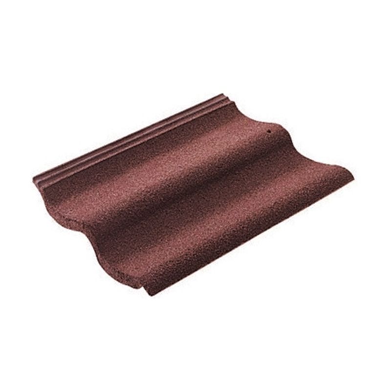 Redland Grovebury Concrete Roof Tile Granular Antique Red - Pallet of ...