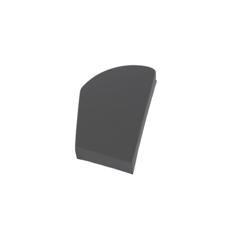 Redland Half Round Monoridge Right Hand End Cap - Slate Grey | Roofing ...