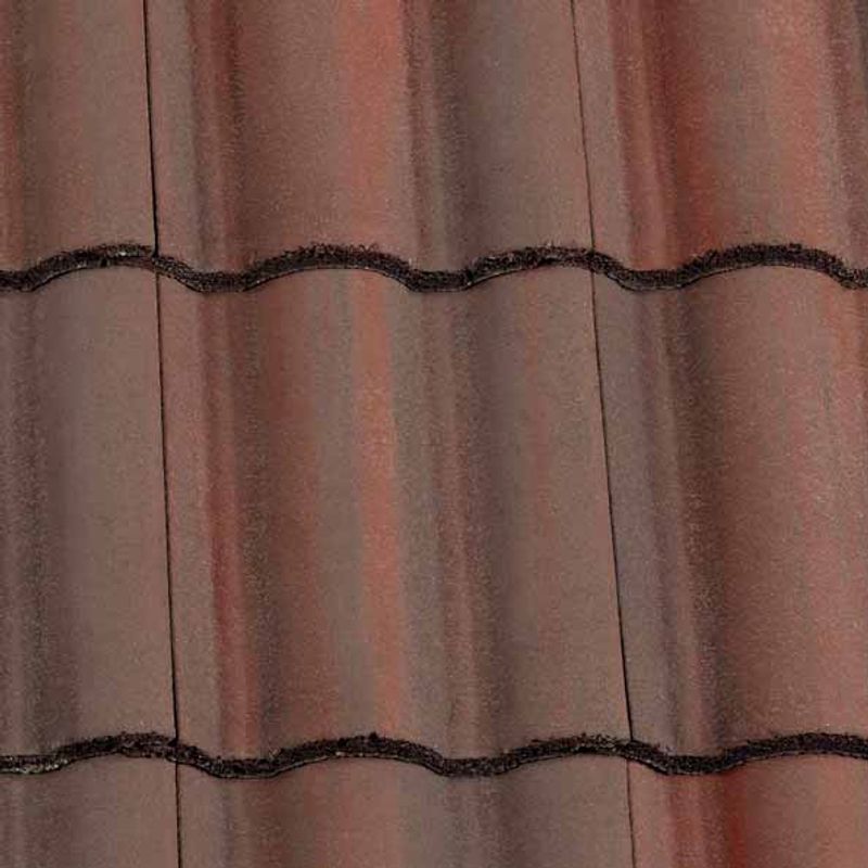Redland Regent Concrete Roof Tile Pallet of 252 - Breckland Brown ...