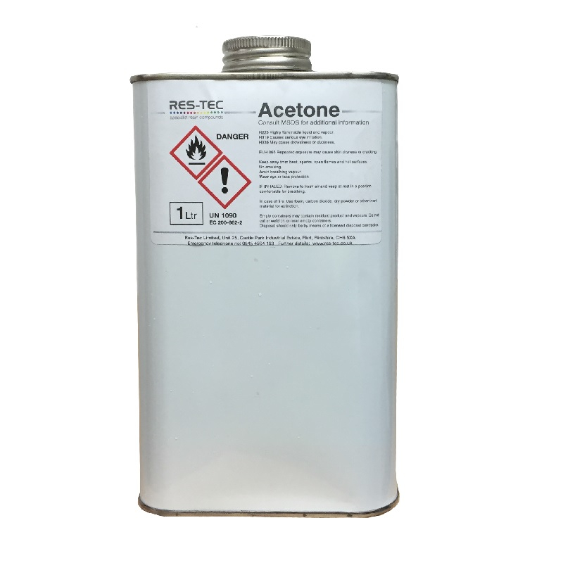 Restec Flexitec 2020 Acetone - 1 Litre | Roofing Superstore®