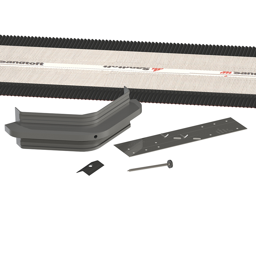 Sandtoft Roll Ridge System for 457mm Legged Angle Ridges - 6000mm ...