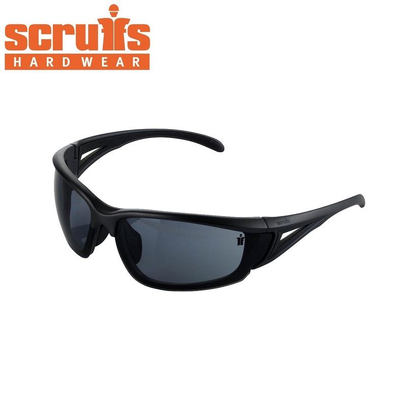 Scruffs Hawk Safety Glasses in Gunmetal Grey | Roofing Superstore®