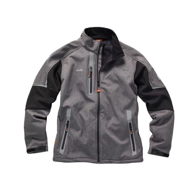 Scruffs Pro Softshell Jacket in Charcoal - M | Roofing Superstore®