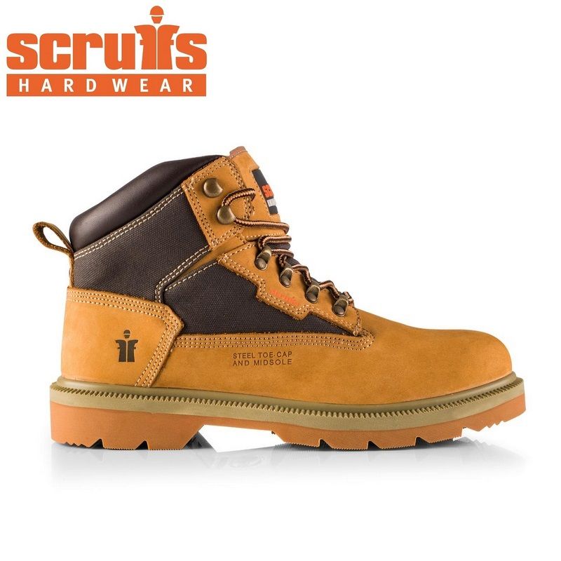 Scruffs Twister Safety Boot in Tan - Size 9 | Roofing Superstore®