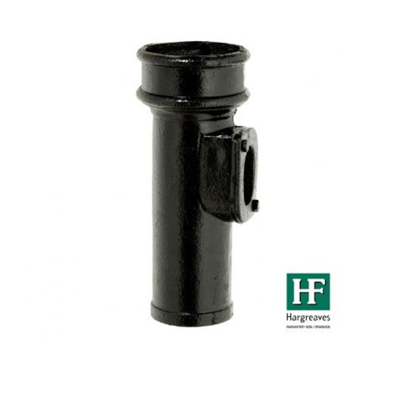 Cast Iron Soil Access Pipe 100mm - Black | Roofing Superstore®