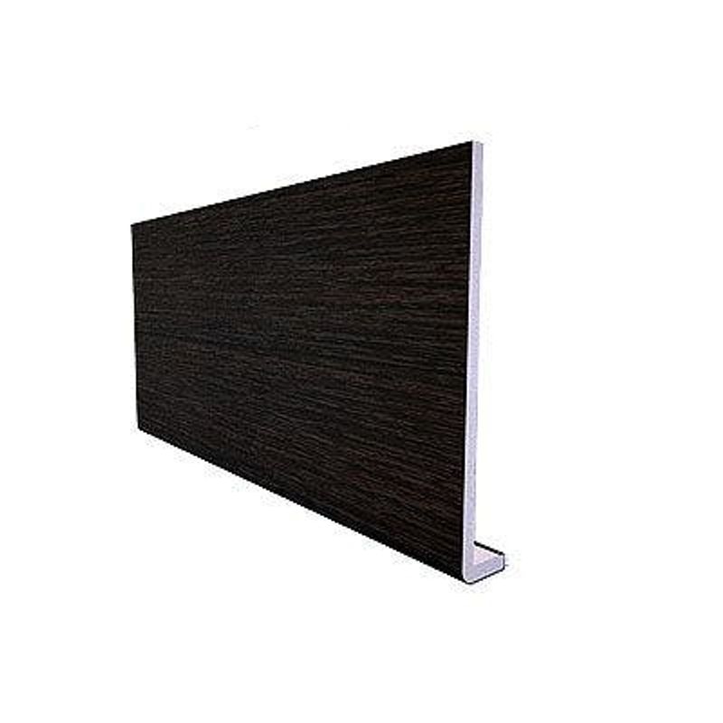 uPVC 175mm Fascia Board (10mm Cappit Square Edged) 5m - Black Ash ...