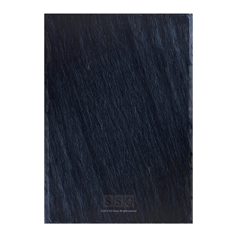 SSQ Del Carmen First-Grade Blue/Black Spanish Slate Roof Tile - 500mm x ...