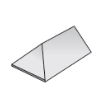 Marley 305mm Plain Angle Ridge 105 Degree Stop End - Red Smooth ...