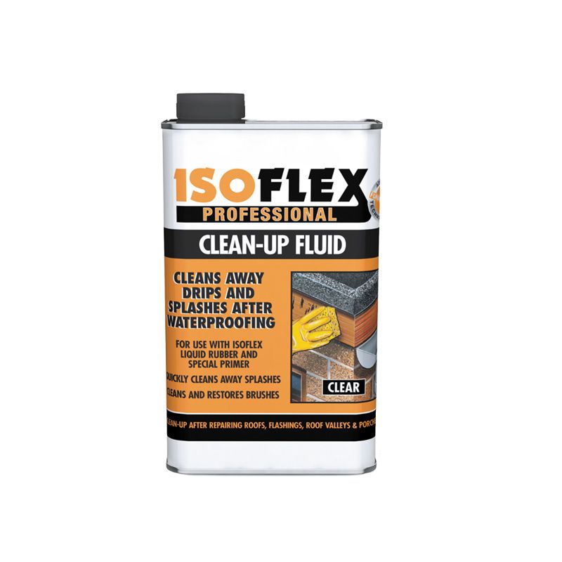 Isoflex Clean Up Fluid - 500ml (Pack of 6) | Roofing Superstore®