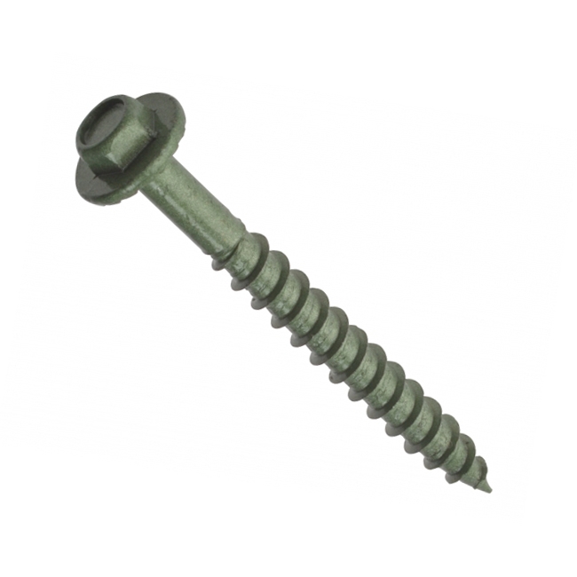 Timber Fixing Screw 65mm x 7mm Green Treated - Box of 50 | Roofing ...