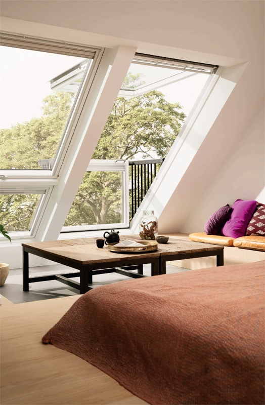 VELUX GDL SK19 SK0W224 Roof Balcony System for Tiles - 238cm x 252cm ...