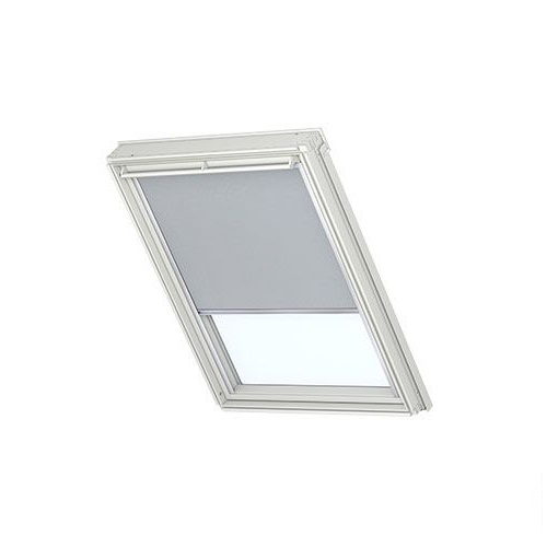 VELUX Electric Blackout Blind DML CK02 1705 - Light Grey | Roofing ...