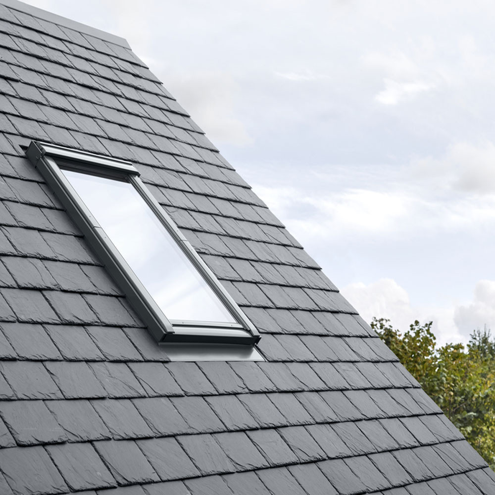 VELUX EDL MK06 0000 Single Slate Flashing - 78cm x 118cm | Roofing ...