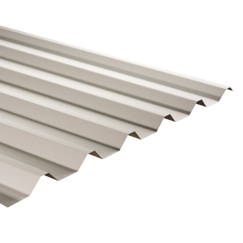 Metal Clad Sheet 33/1000 Box Profile 3.65m (12ft) x 1m - Goosewing Grey ...
