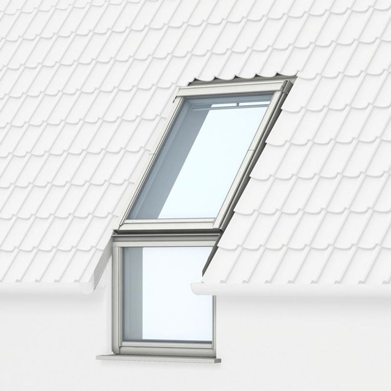 VELUX GIU MK34 0073 Laminated Sloped Fixed Element - 78cm x 92cm ...