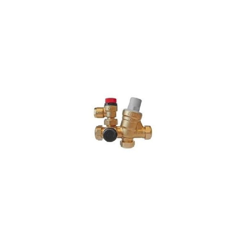 Discon - Altecnic 22mm 2 Part Assembly Copper x Copper Group Inlet ...