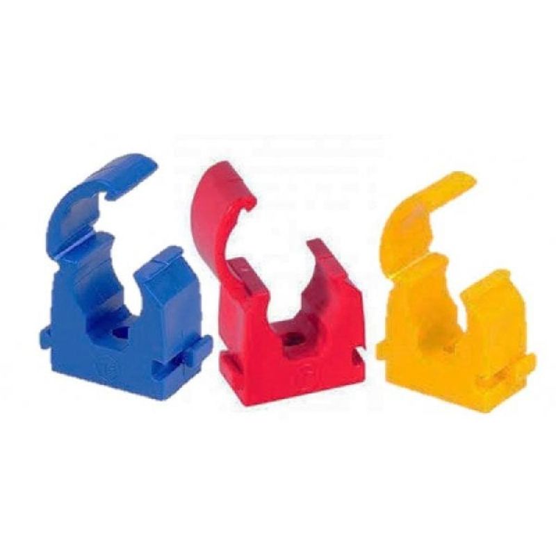 Gator Coloured Single Hinged Pipe Clip | Plumbing Superstore®