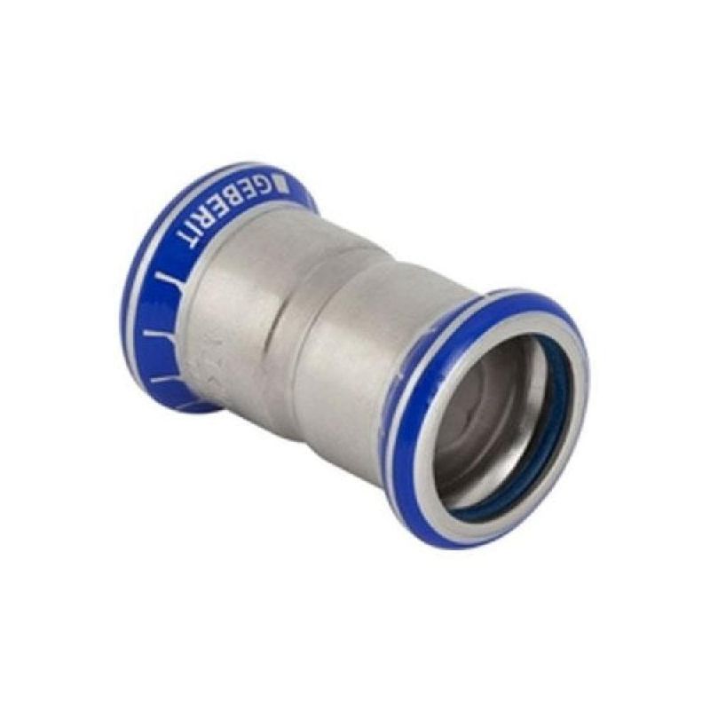 Discon - Geberit Mapress Stainless Steel FKM Blue Coupling - 15mm ...