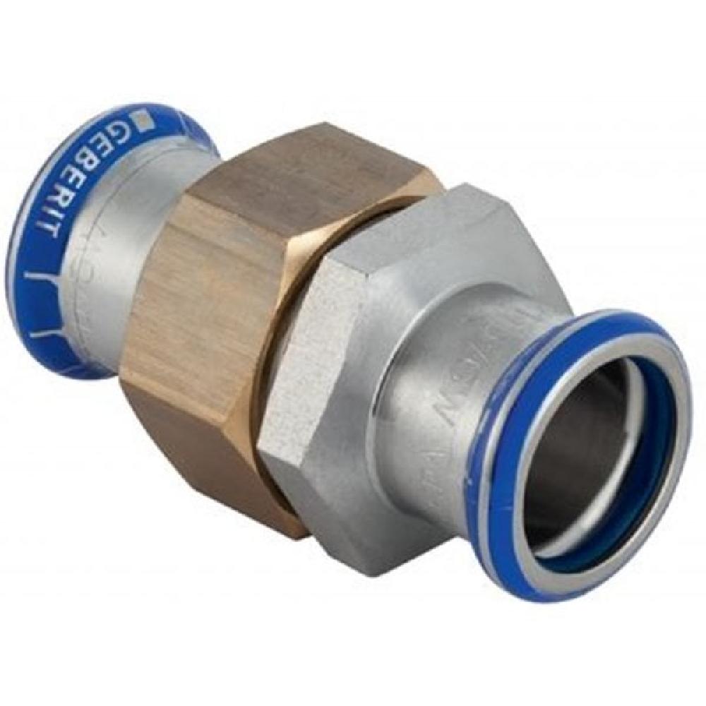 Discon - Geberit Mapress Stainless Steel FKM Blue Union Press Fit ...