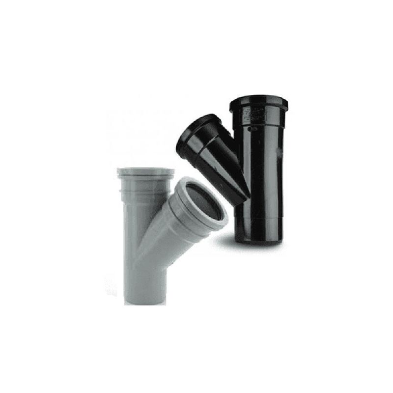 JTM 135 Degree Double Socket Branch - 110mm | Plumbing Superstore®