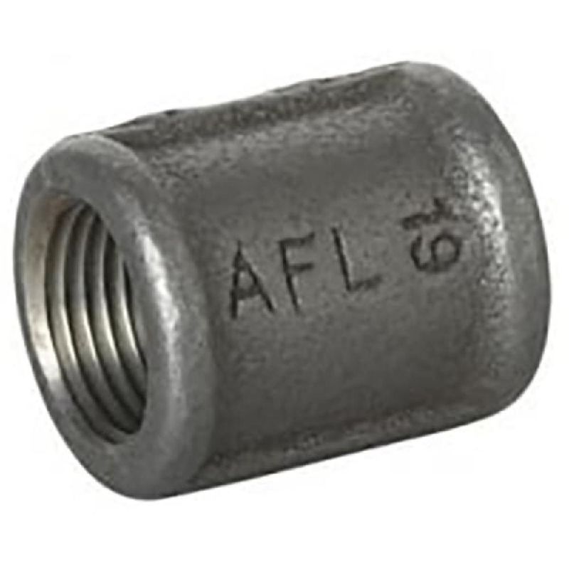 JTM Black Female Malleable Parallel Thread Socket - 1 inch | Plumbing ...