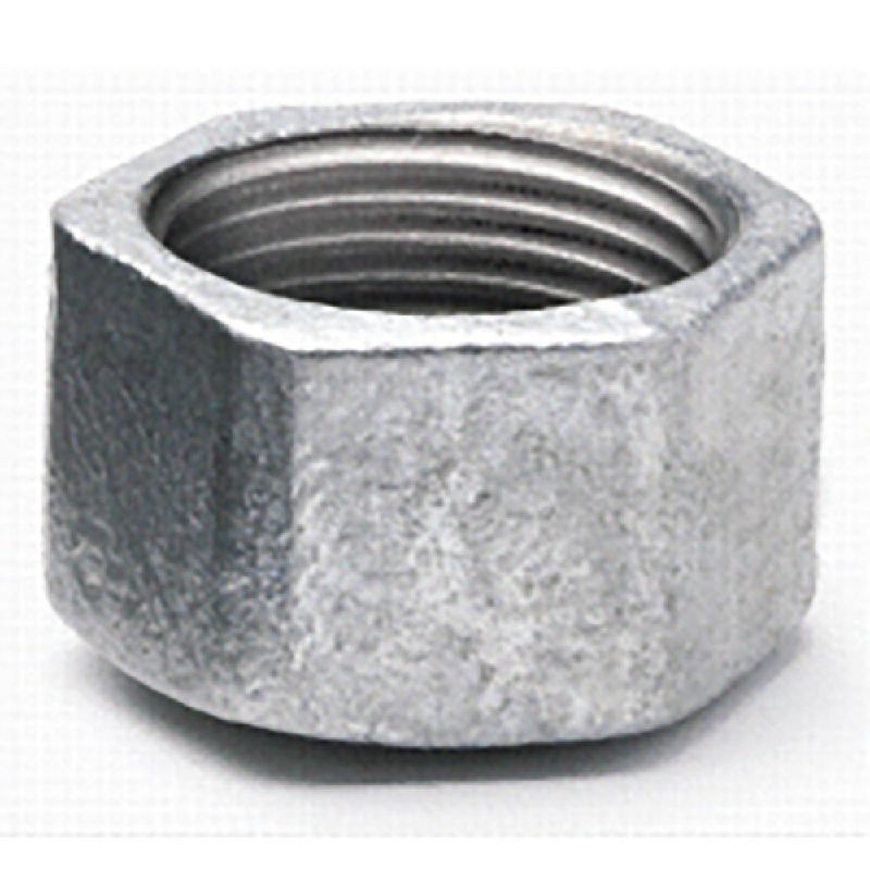 JTM Galvanised Hexagonal Cap | Plumbing Superstore®