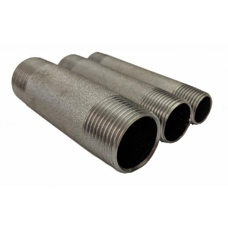 JTM Black 1/2 inch Shot Blasted Malleable Mild Steel Pre-cut Tube ...