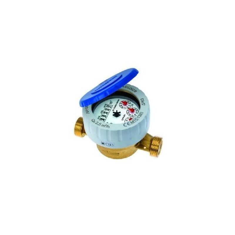 Single Jet Cold Water Meters with Unions WRAS Approved Pulsed - 1/2 ...