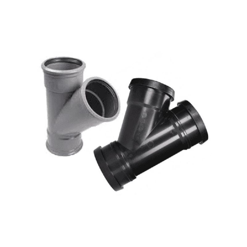 JTM 135 Degree Triple Socket Branch - 110mm | Plumbing Superstore®