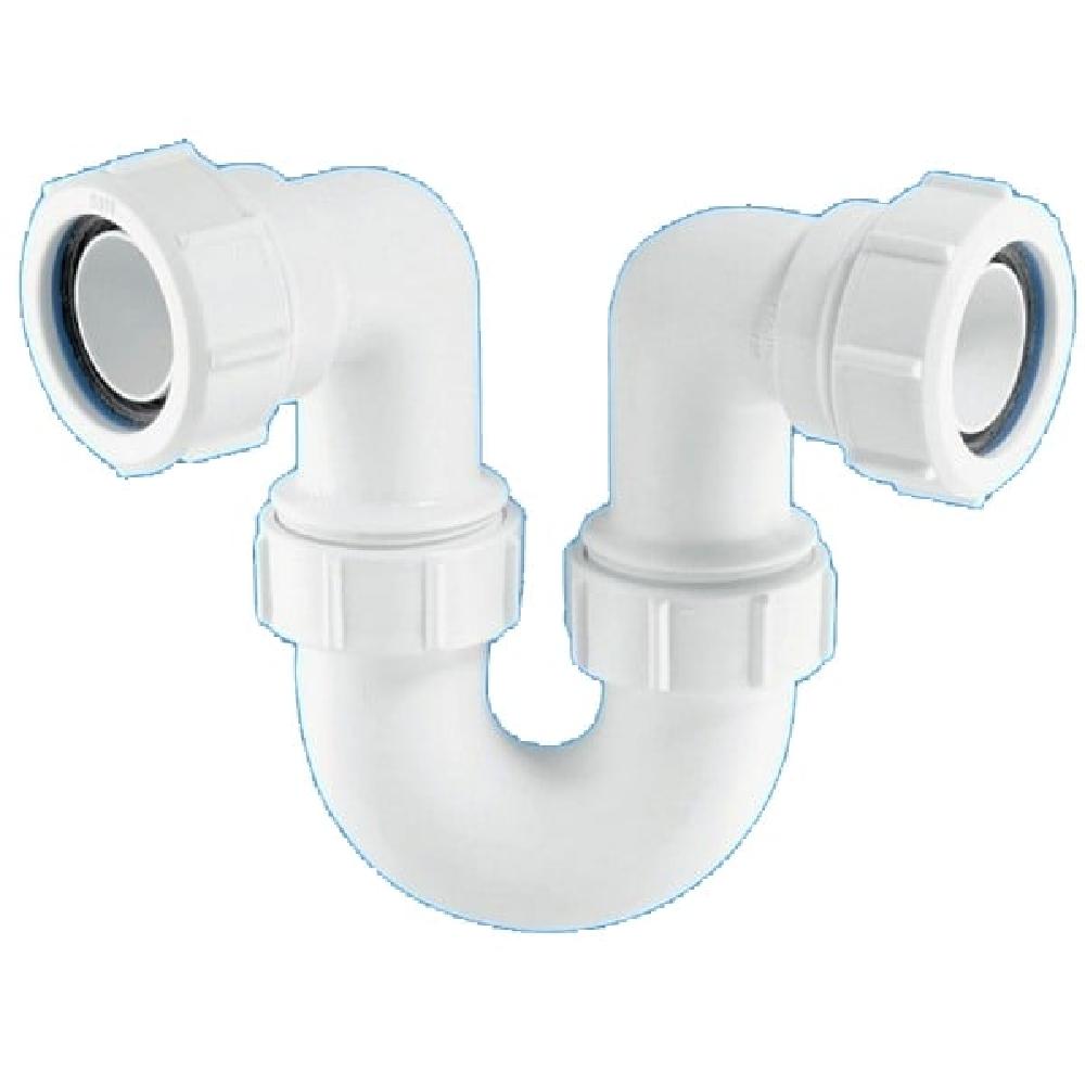 McAlpine Running Tubular Swivel 'P' Trap | Plumbing Superstore®
