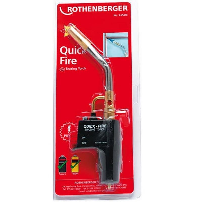 Rothenberger 3.5645 Quick Fire Torch | Plumbing Superstore®