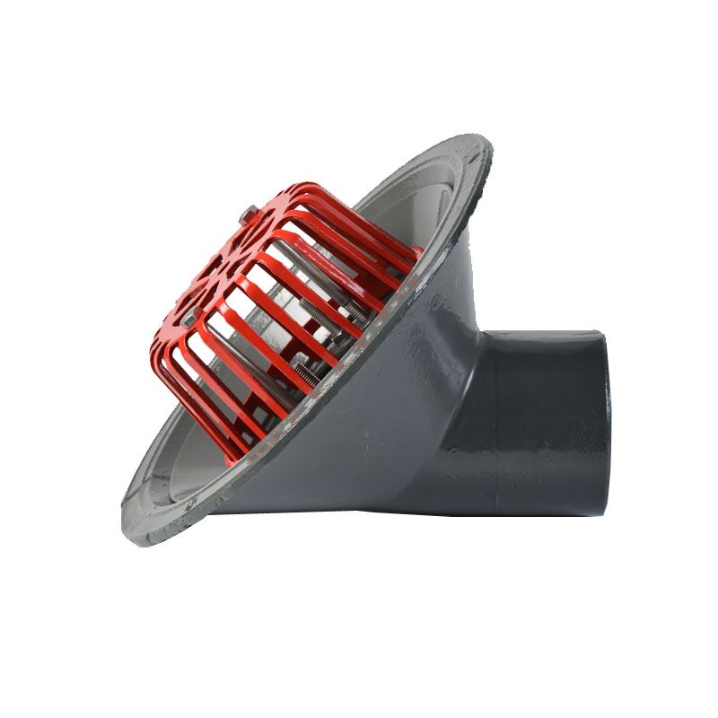 ACO Rainwater Roof Outlet 45dg Screw with Dome Grate - 50mm | Drainage ...