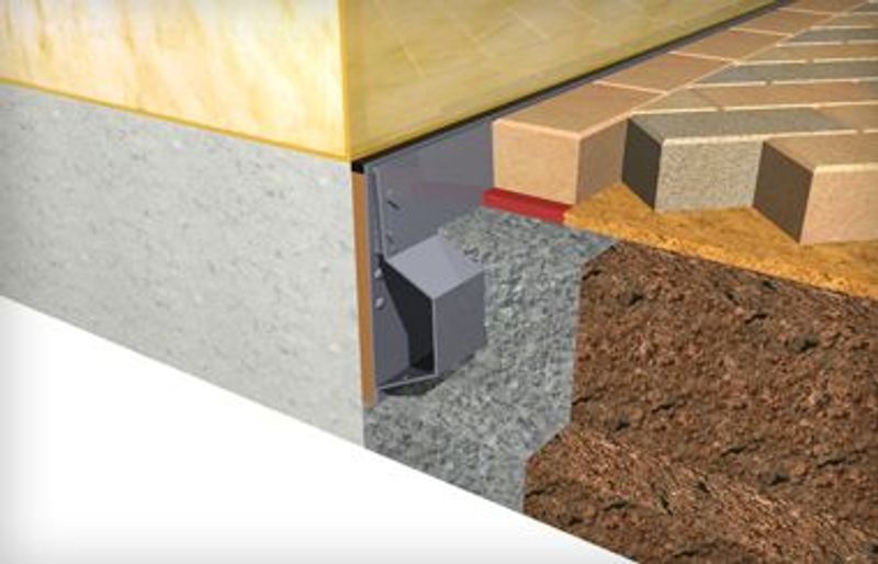 Gatic Facade Slot Channel Drain 50mm - 3m | Drainage Superstore®