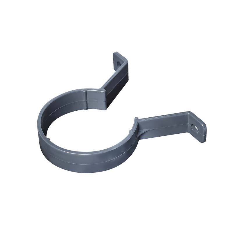 Deepflow Plastic Downpipe Clip - Anthracite Grey | Drainage Superstore®