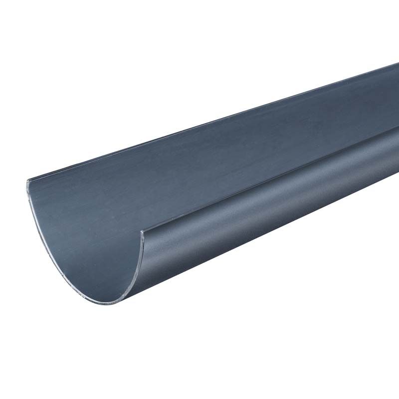 Deepflow Plastic Guttering 4m Length - Anthracite Grey | Drainage ...